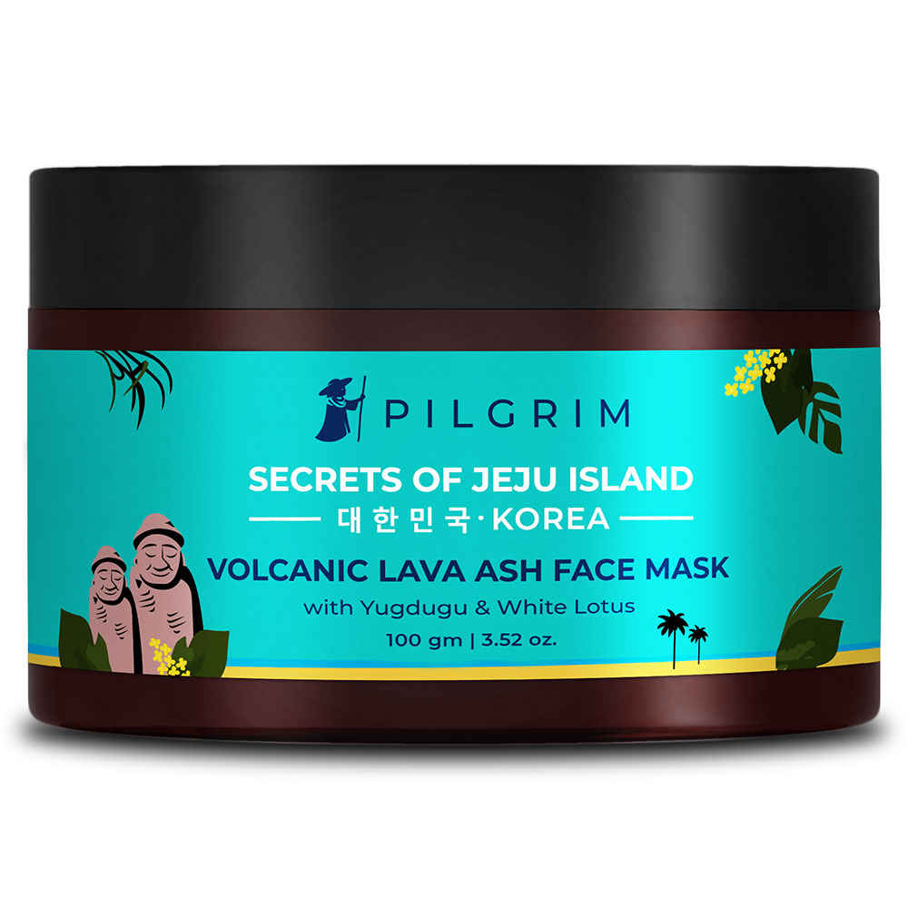 Pilgrim Korean Beauty Skin Detoxifying Face Mask with Volcanic Lava Ash ...
