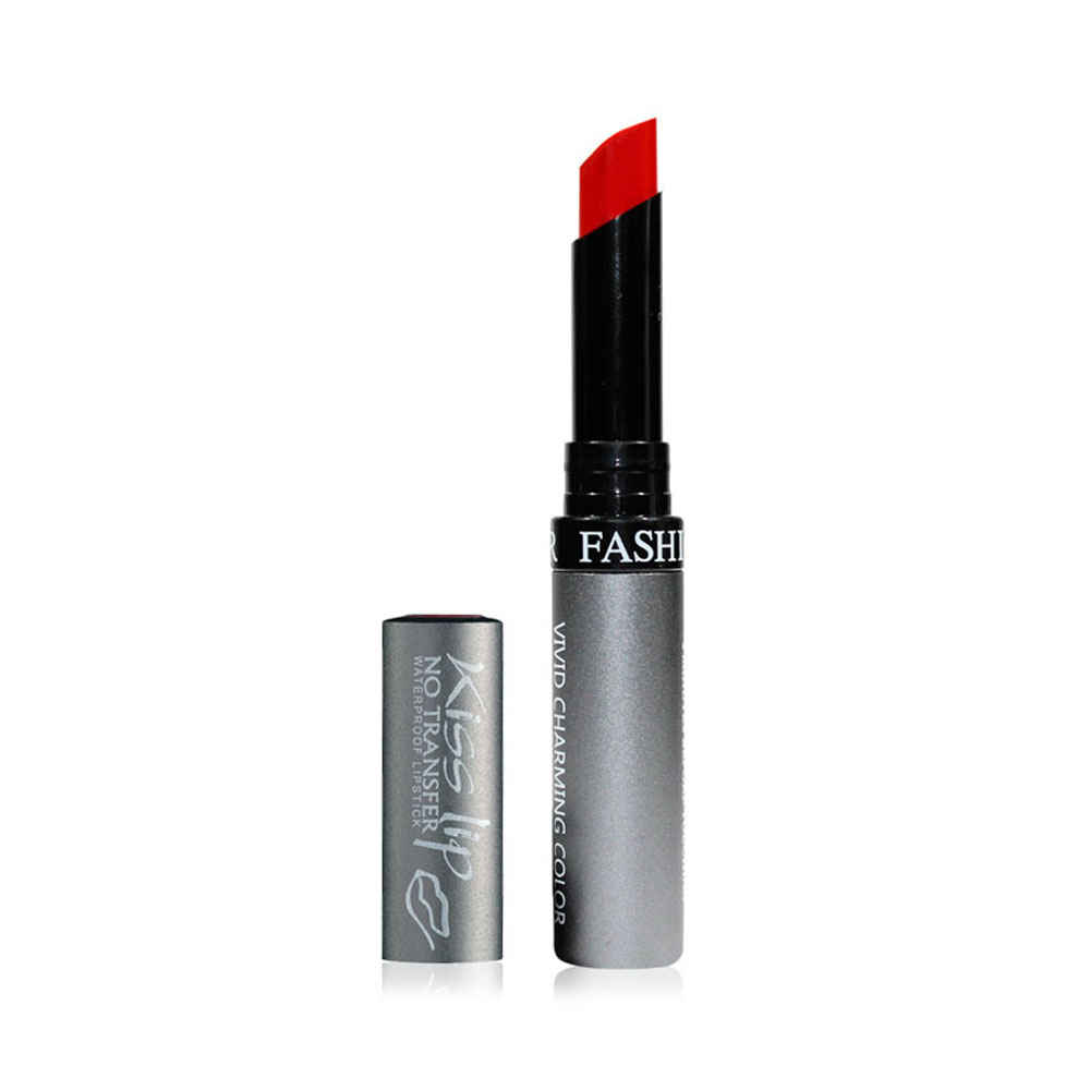 FASHION COLOUR KISS LIP NO TRANSFER LIPSTICK - 74 POPPY RED