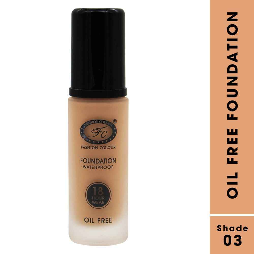 FASHION COLOUR OIL FREE FOUNDATION - IF09-03 Golden Beige