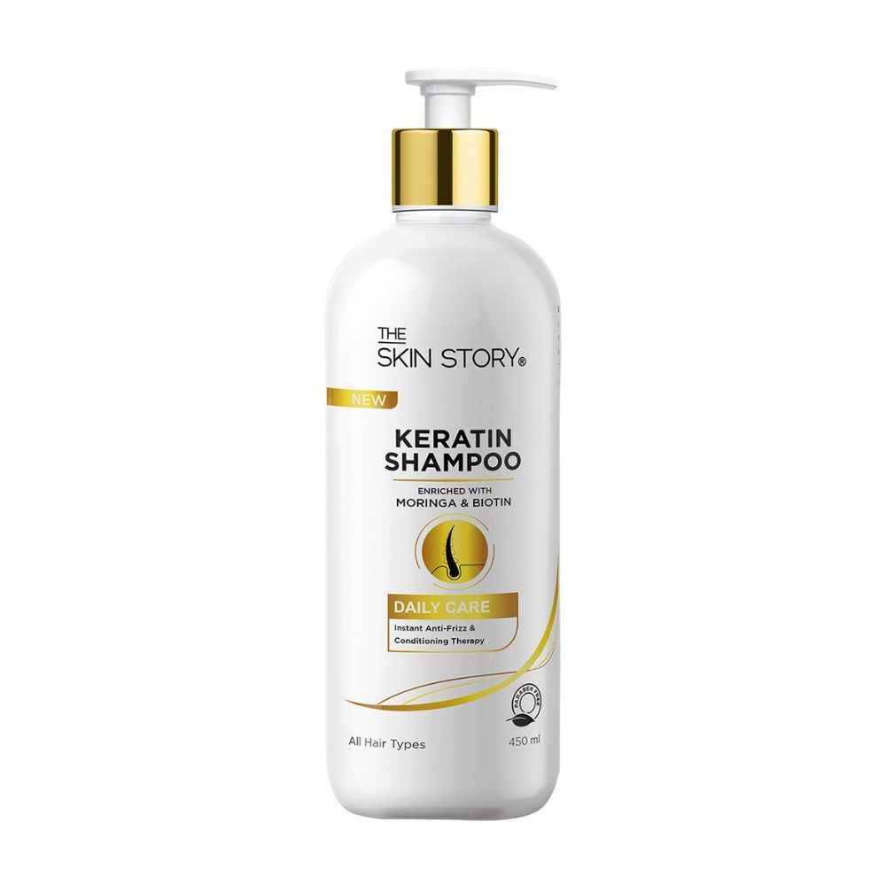 The Skin Story Keratin Shampoo, Daily Care (450 ml)