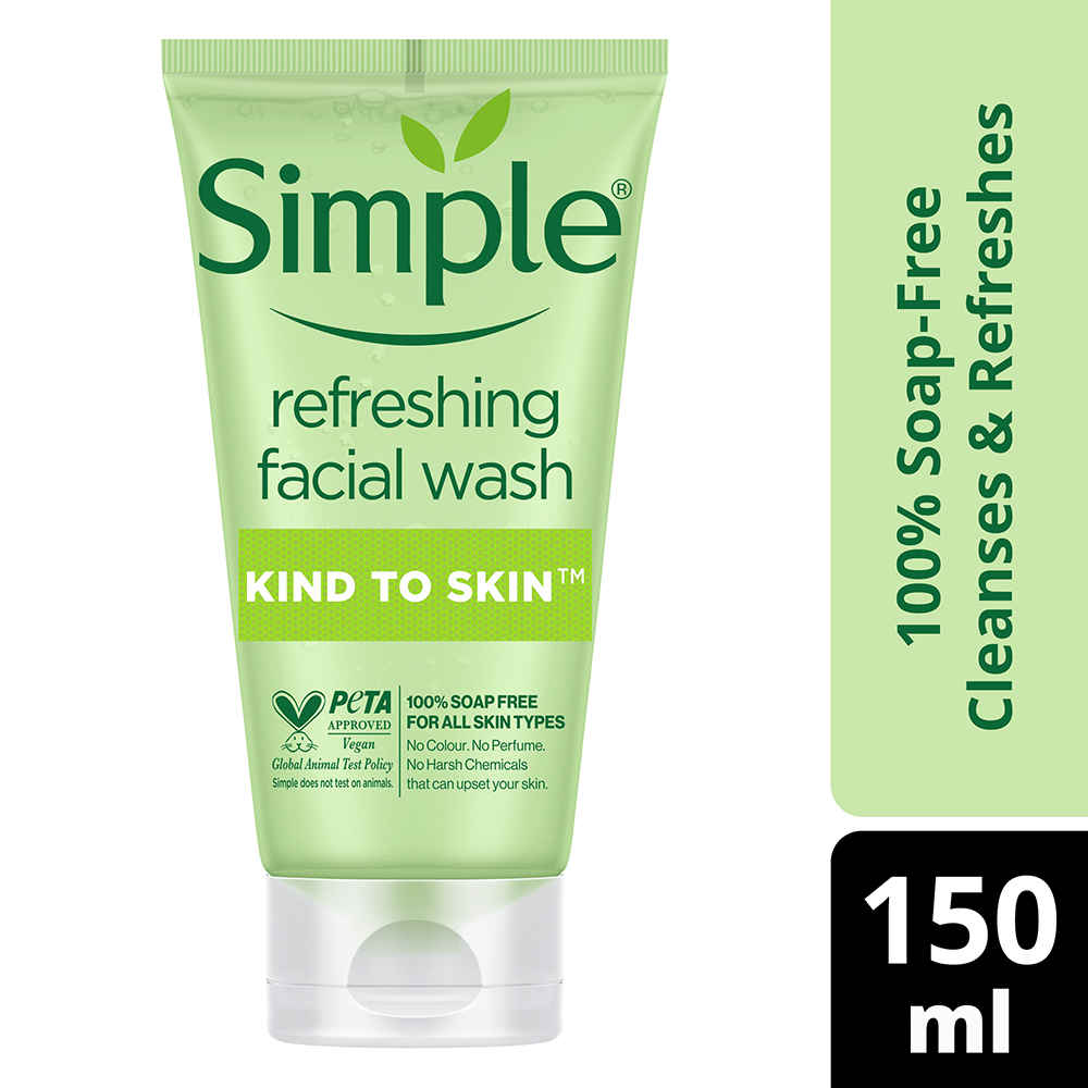 Simple Kind To Skin Refreshing Facial Wash 150 ml