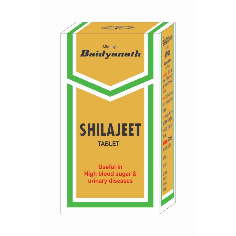Baidyanath Shilajeet Tablets 50 Tabs