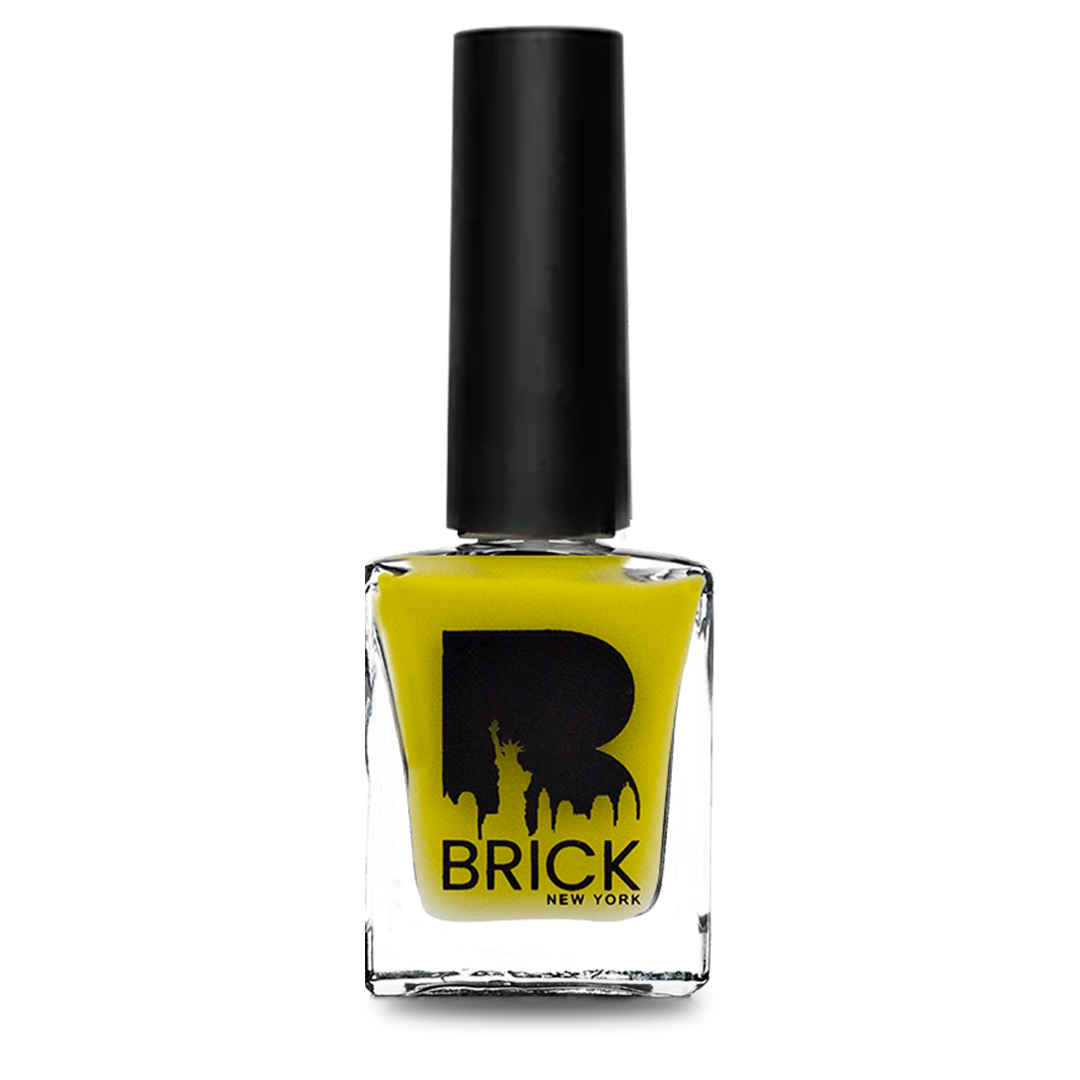 Brick New York Matte Nails Aura Yellow 11