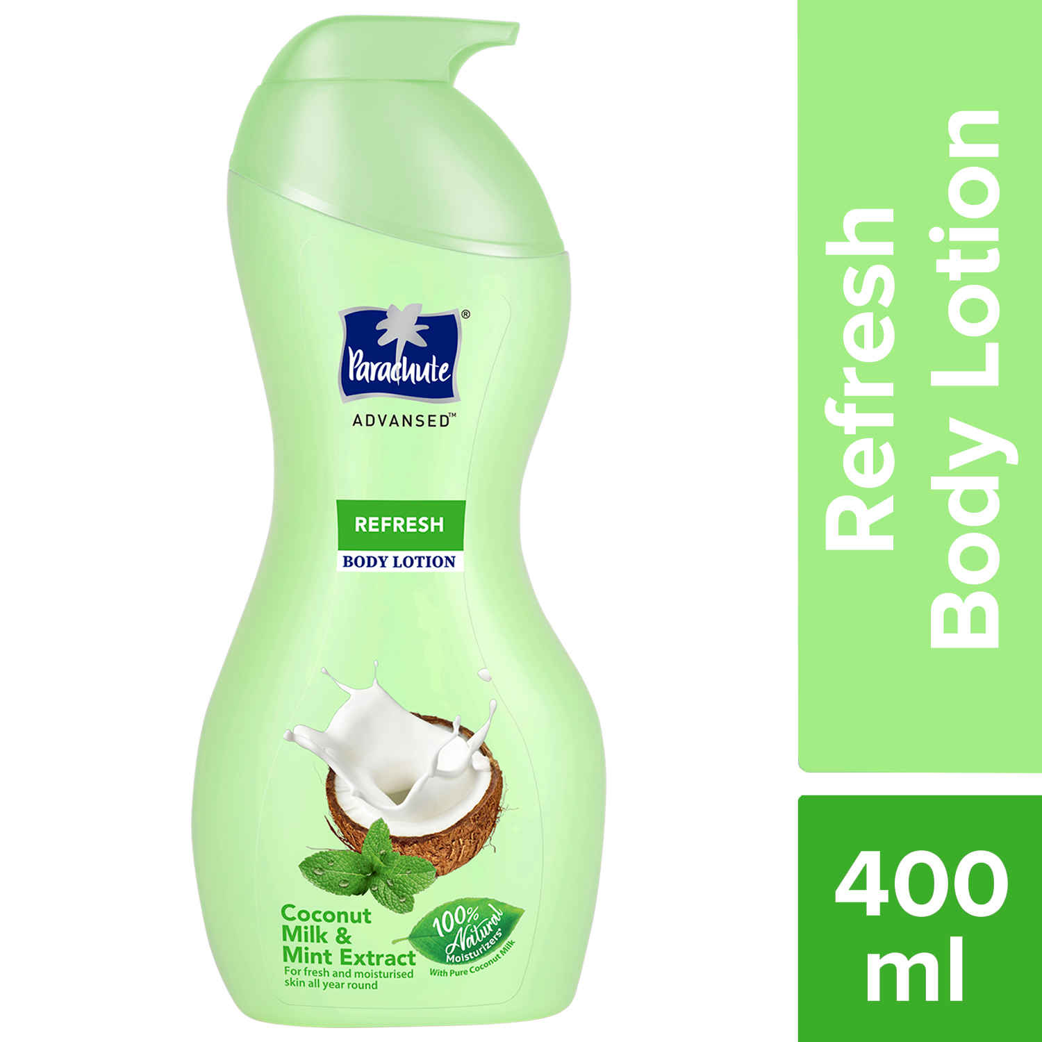 Buy Parachute Advansed Body Lotion Refresh (400 ml) Online | Purplle
