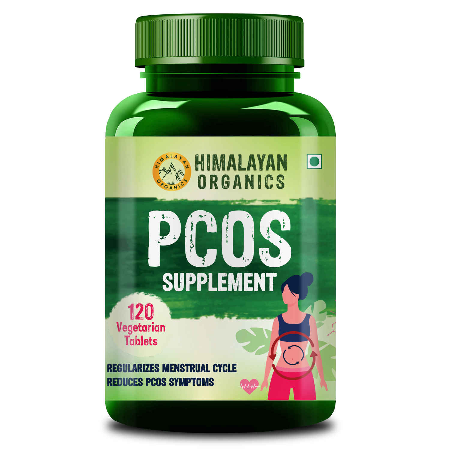 Himalayan Organics PCOS Multivitamin Supplement 2000mg Myo-Inositol ...