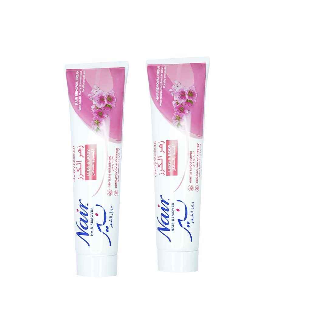 Nair Cherry Blossom Hair Removal Cream 220 gm Pack of 2