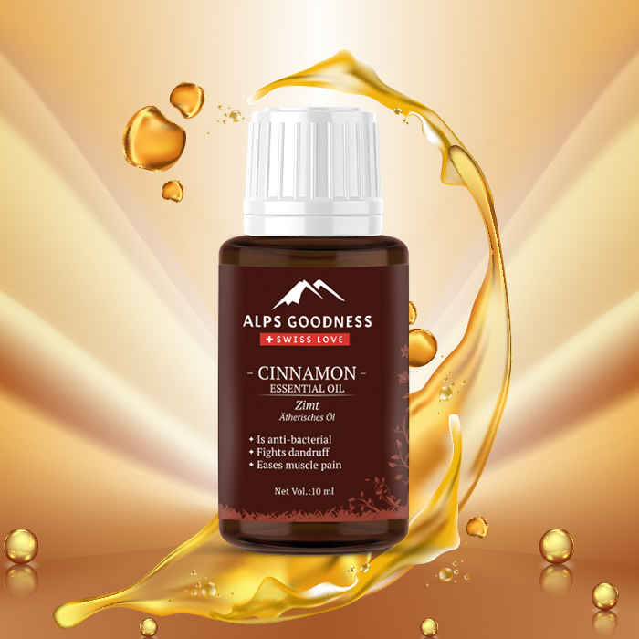 Buy Alps Goodness Essential Oil - Cinnamon (10 ml) Online | Purplle