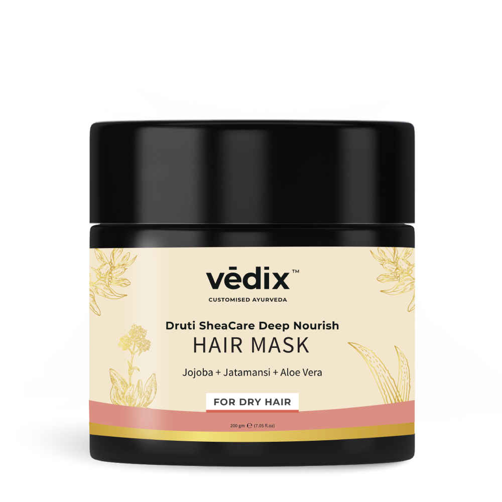 Vedix Customised Ayurvedic Druti Shea Care Deep Nourish Hair Mask - For ...