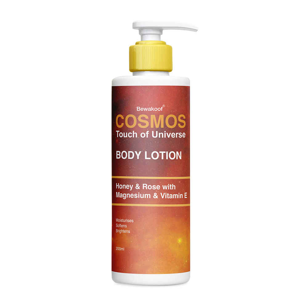 Cosmos by Bewakoof Body Lotion Honey & Rose with Magnesium & Vitamin E ...