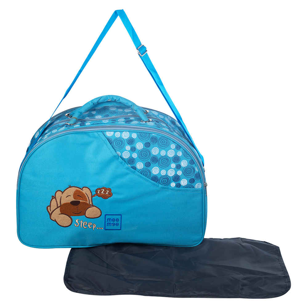 Mee Mee Multipurpose Diaper Bag (Blue)