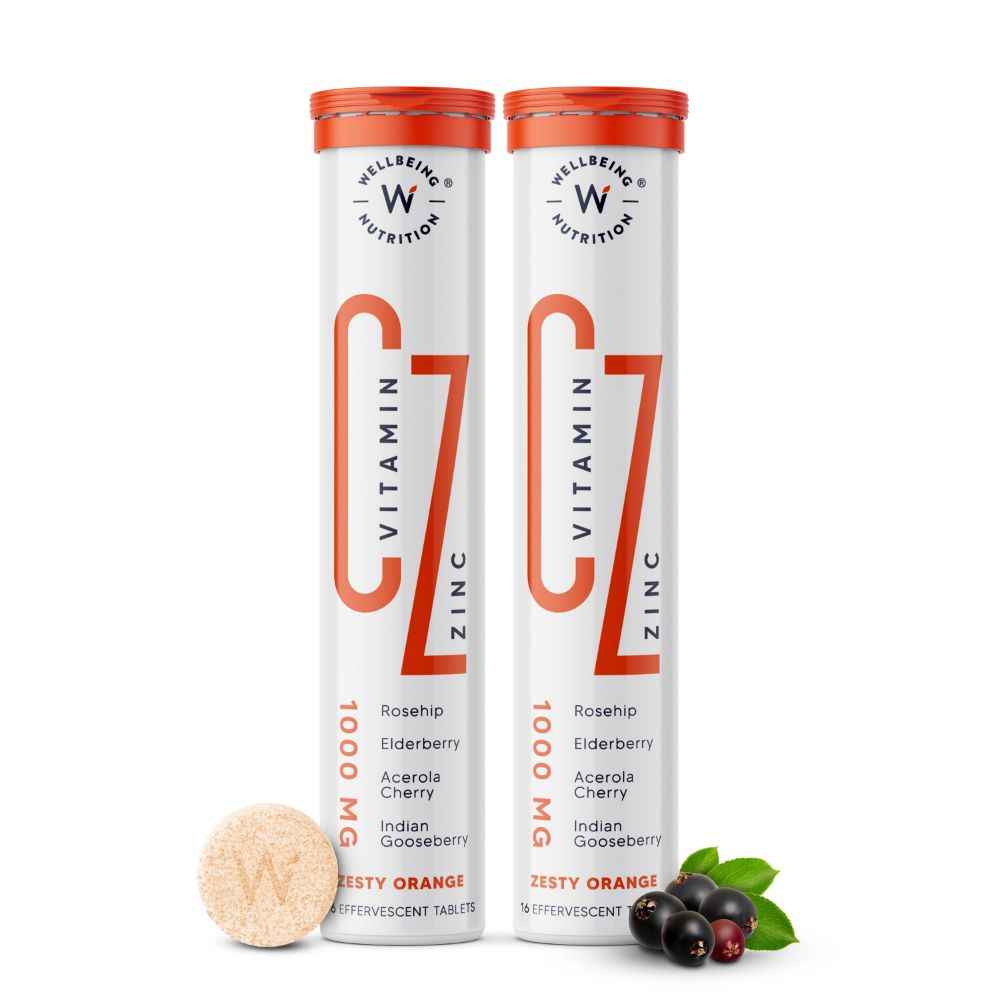 Wellbeing Nutrition Vitamin C + Zinc | Natural and Organic Immunity ...