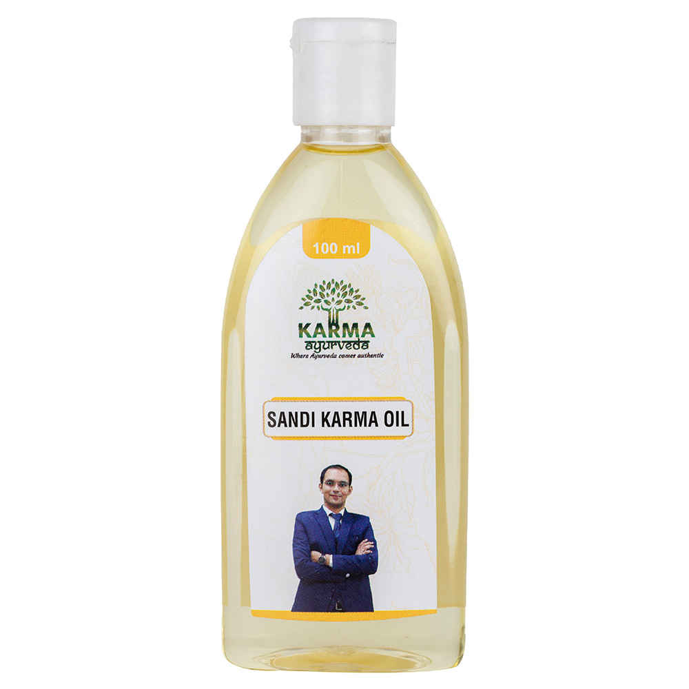 AYUKARMA Ayurvedic Natural Sandi Joint Pain Karma Oil | Strengthens ...