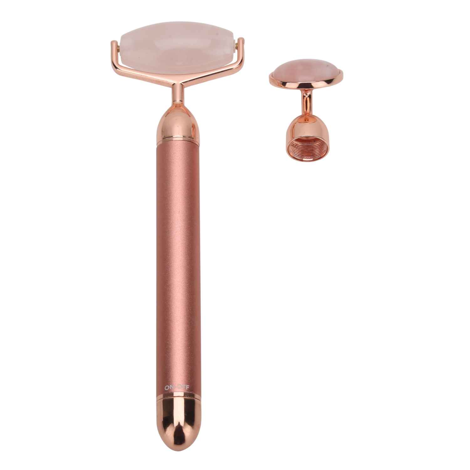 Orossentials Electric Vibrating Face Roller (Rose Gold Gun Handle)