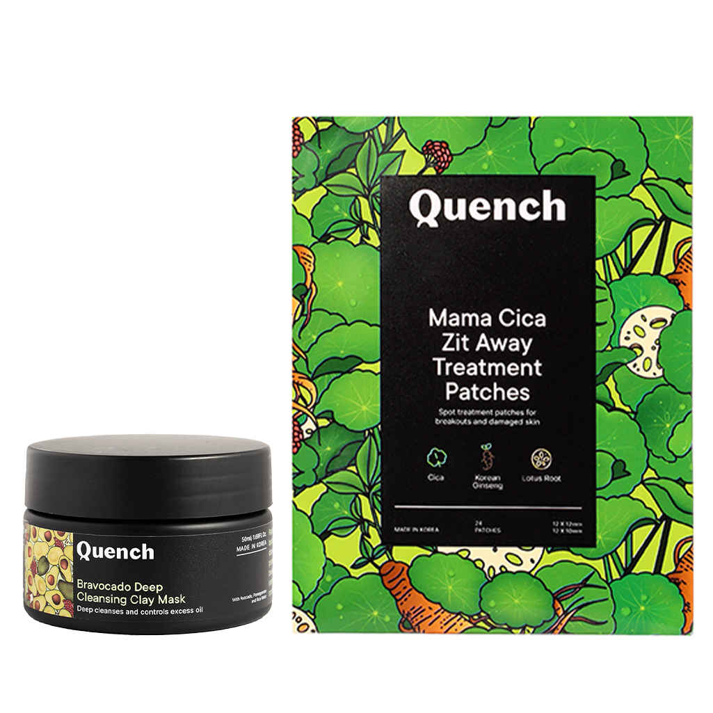 Quench Botanics Bravocado Deep Cleansing Clay Mask with Mama Cica Zit ...