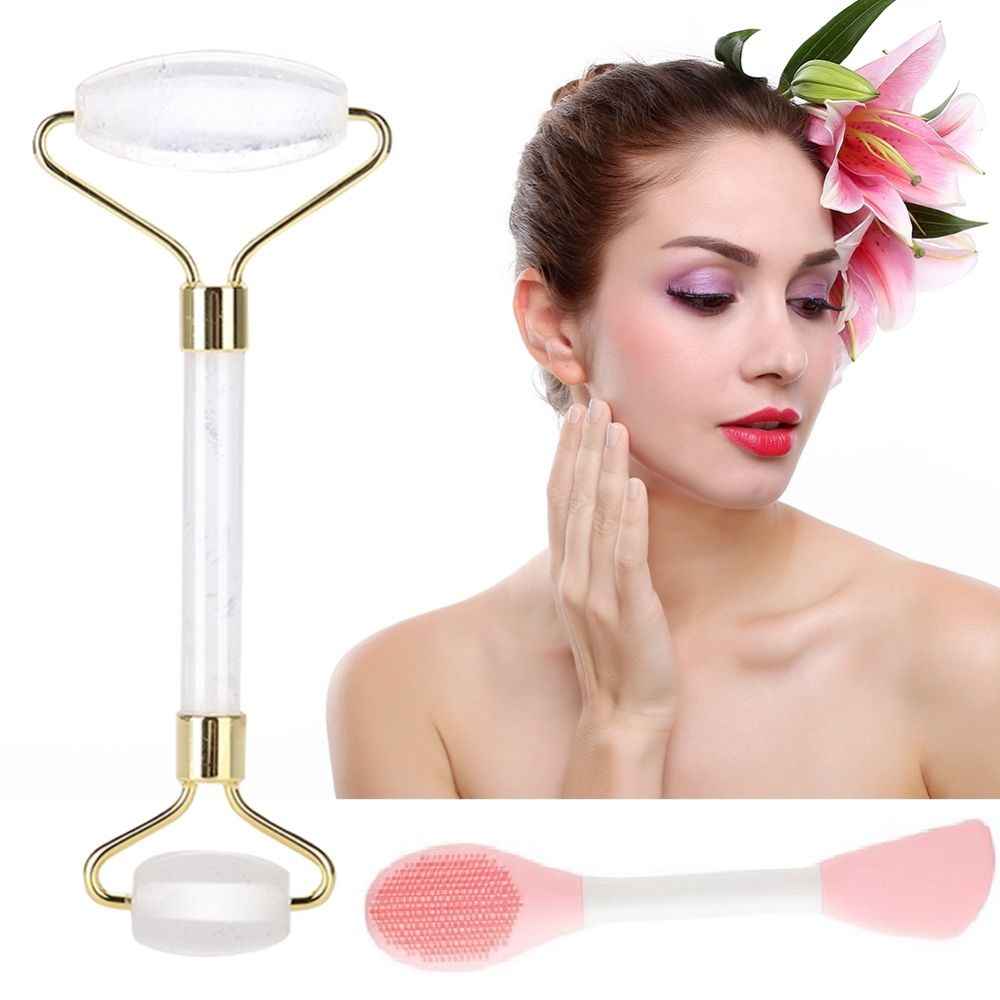ME-ON Professional Beauty Tools Pack of Facial Roller and Face Mask ...