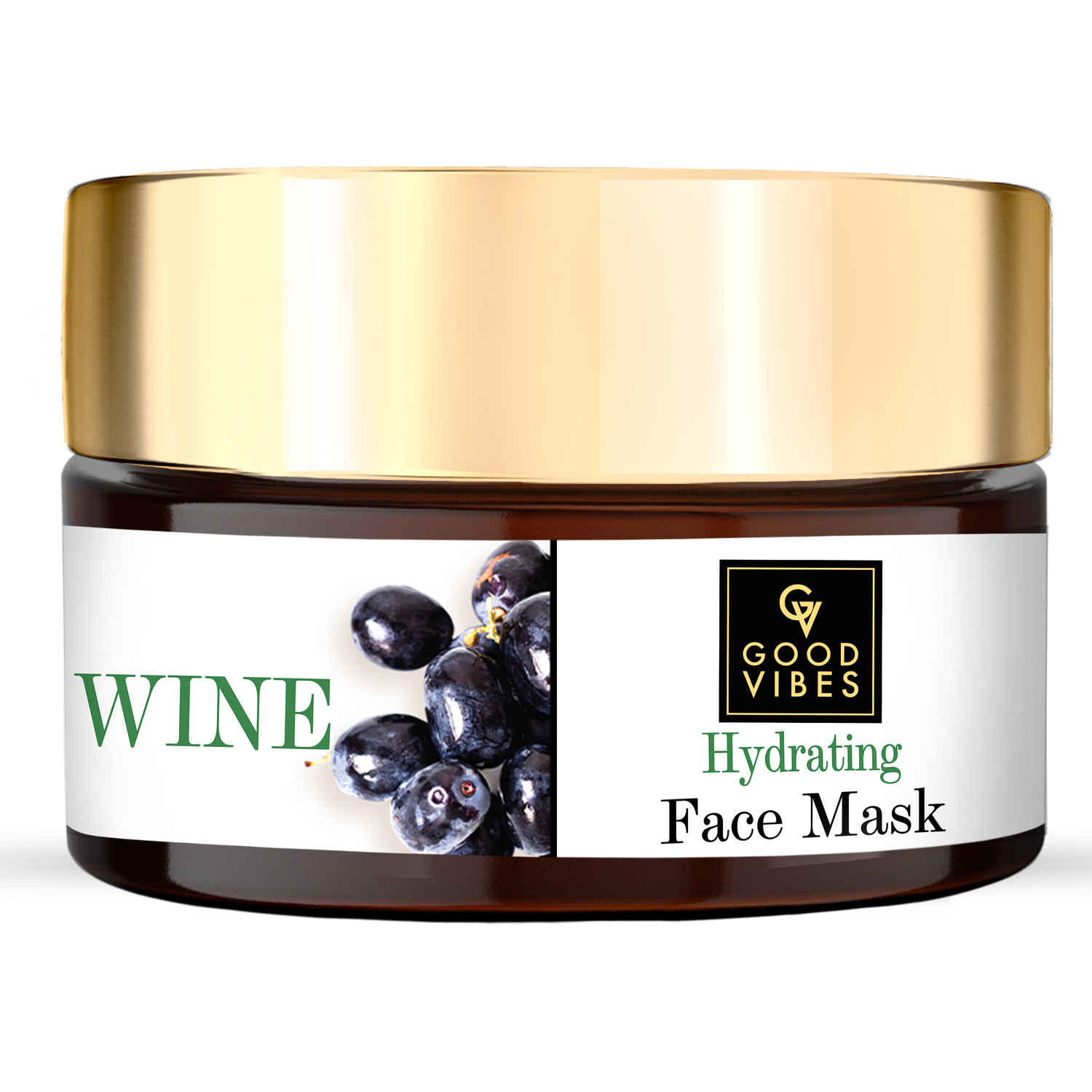 Buy Good Vibes Wine Hydrating Face Mask (100 g) Online | Purplle