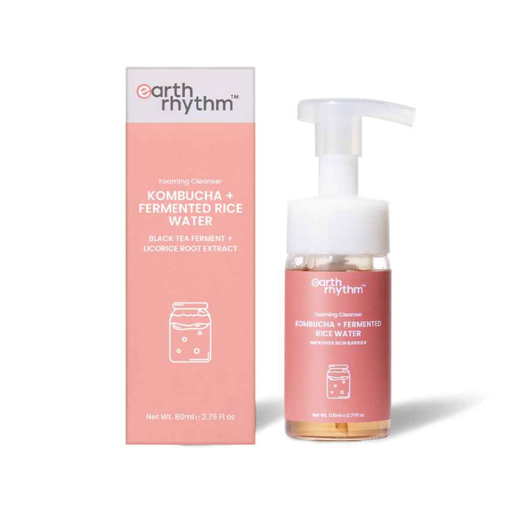 Earth Rhythm Kombucha + Fermented Rice Water Foaming Cleanser