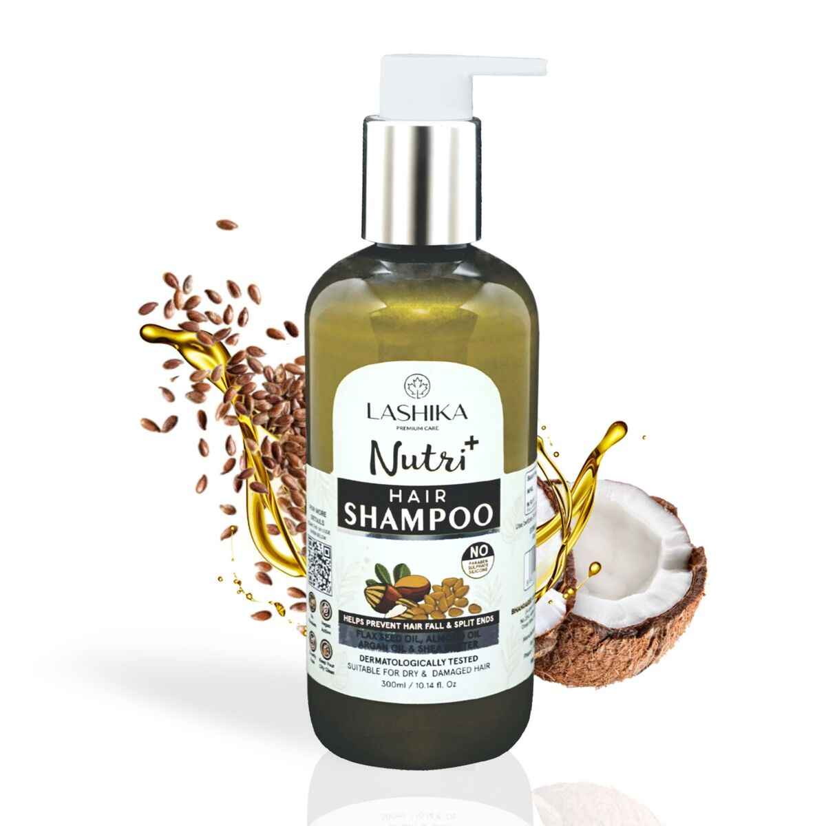 Lashika Nutri+ Hair Shampoo 300 Ml