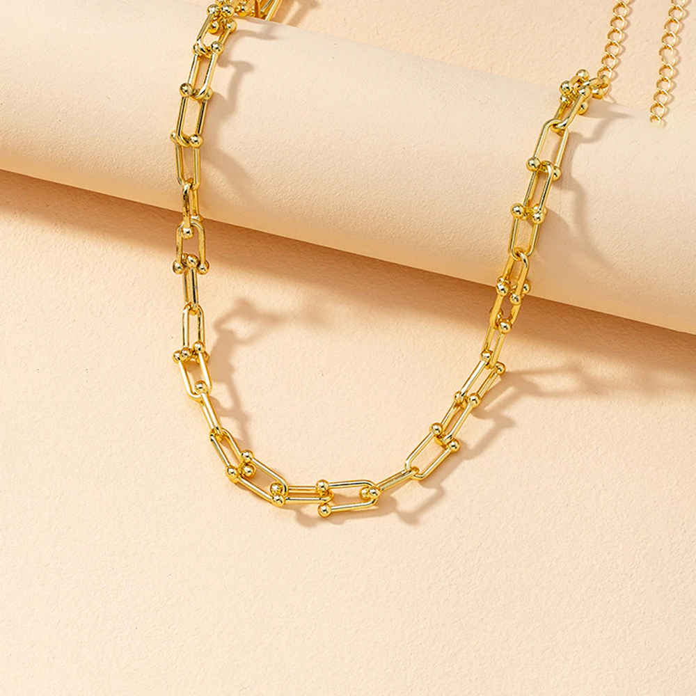 Jewels Galaxy Women Gold-Plated Linked Chain