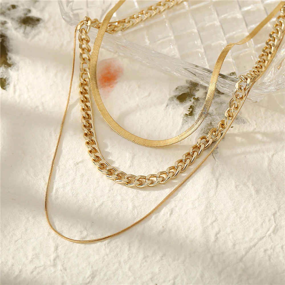 Jewels Galaxy Women Gold Necklace and Chains
