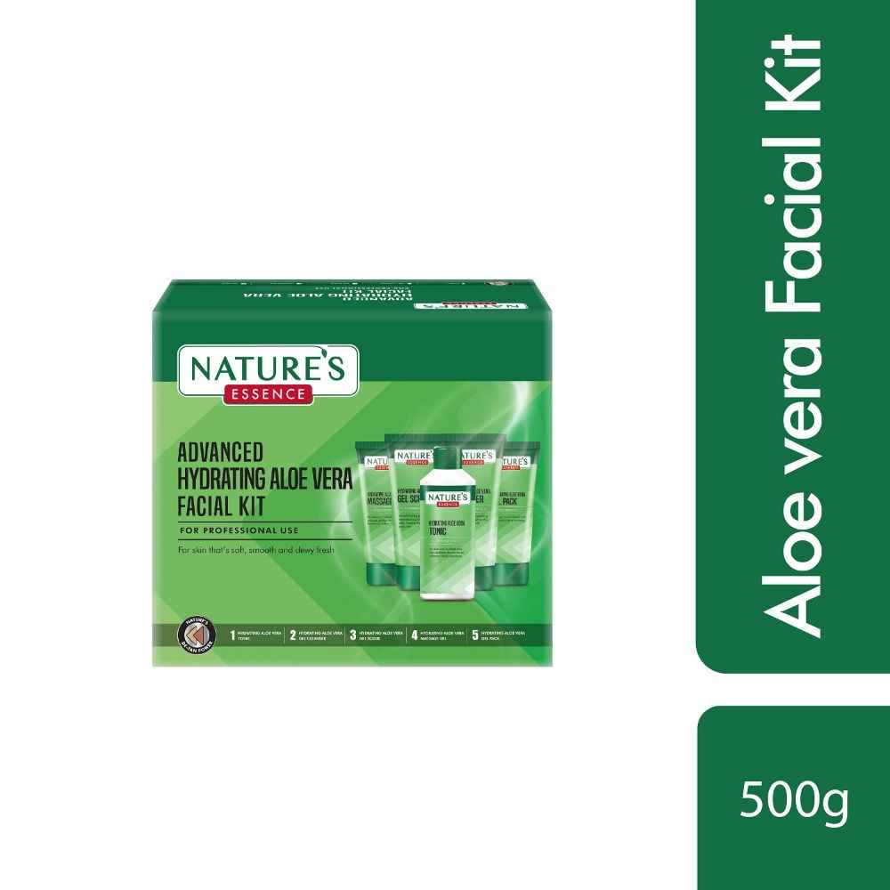 Nature's Essence Advanced Hydrating Aloe Vera Facial Kit (500 g)