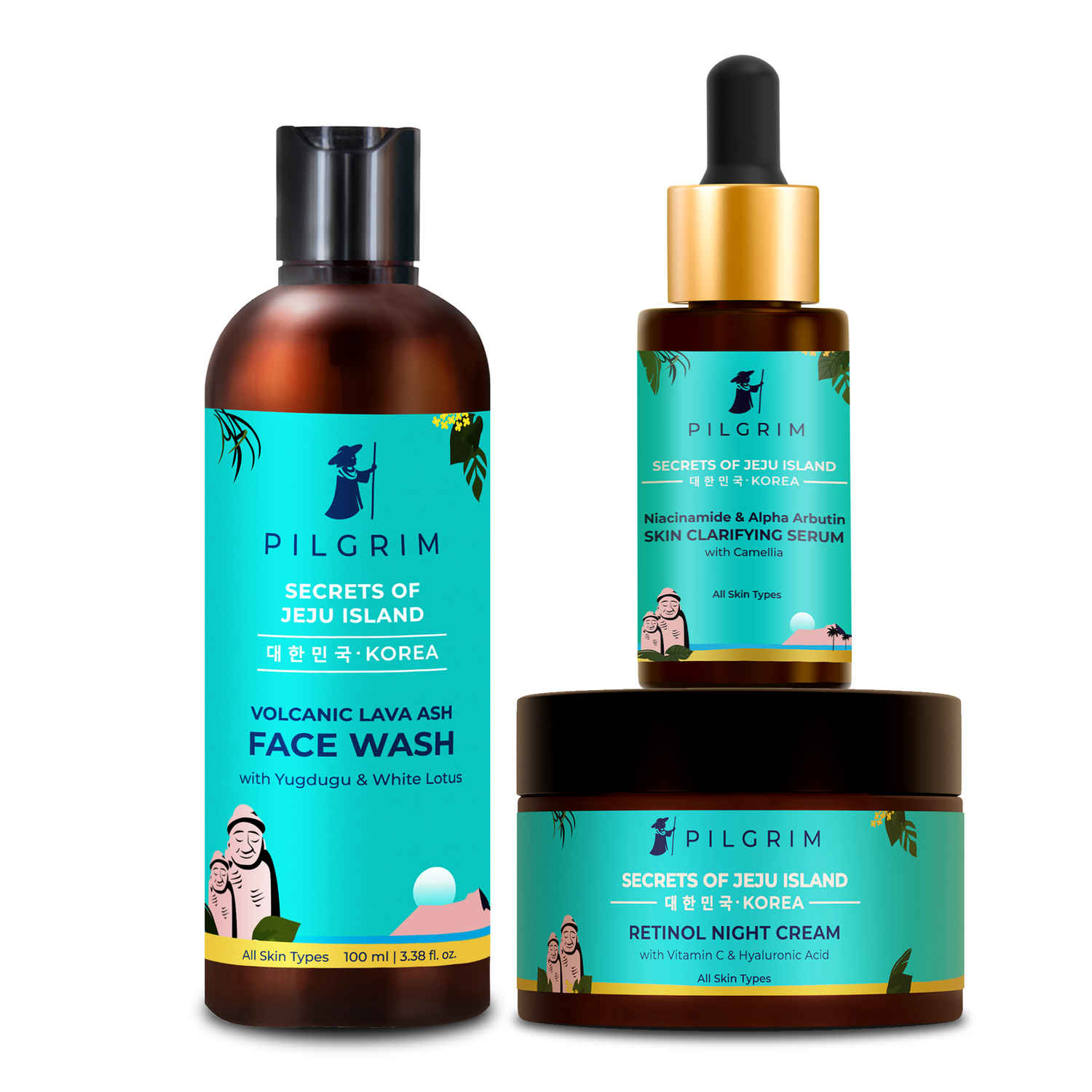 Pilgrim Day & Night Face Regime | Anti-ageing with Niacinamide ...