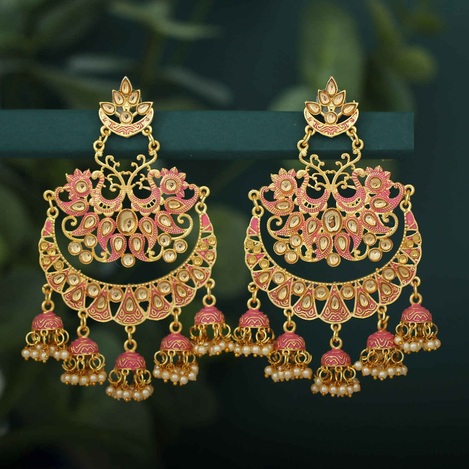 Sukkhi Exotic Gold Plated Mint Collection Pearl Chandelier Earring For ...