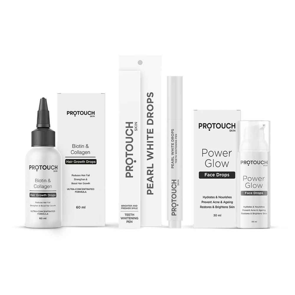 PROTOUCH PRO Essentials TRIO Pack Face Drops + Hair Drops + Teeth Drops