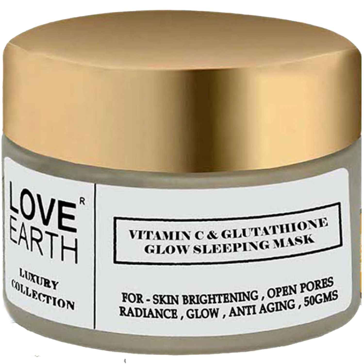 Love Earth VITAMIN C and GLUTATHIONE GLOW SLEEPING MASK