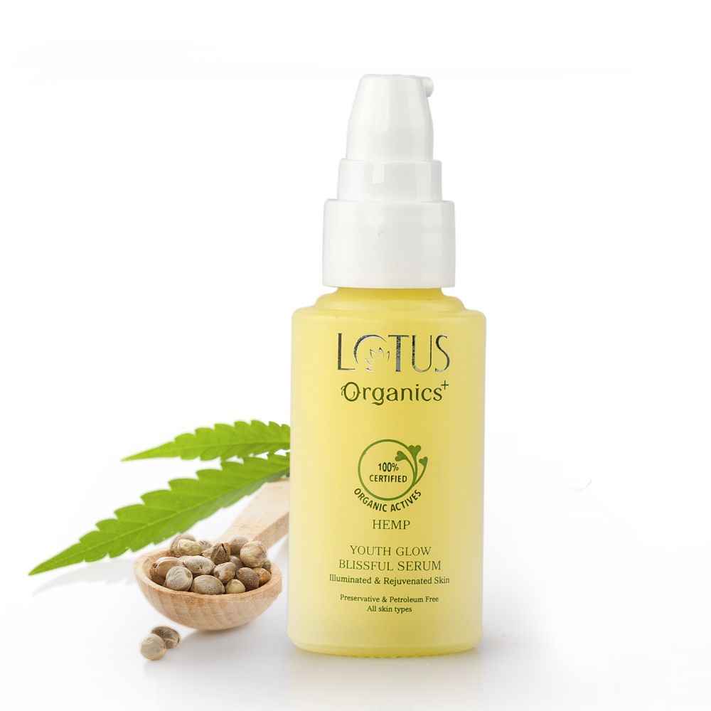 Lotus Organics+ Youth Glow Face Blissful Serum | Moisturising ...