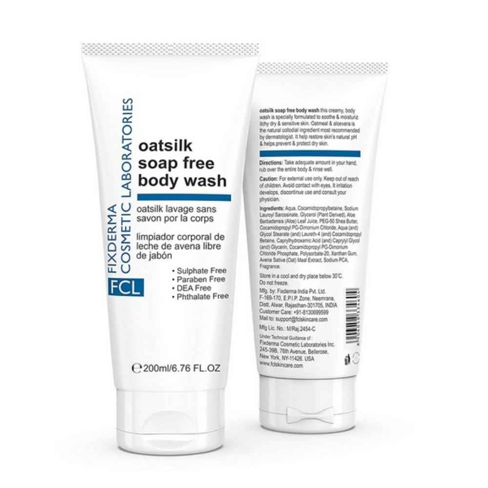 Fixderma Cosmetic Laboratories Oatsilk Soap Free Body Wash For Non ...
