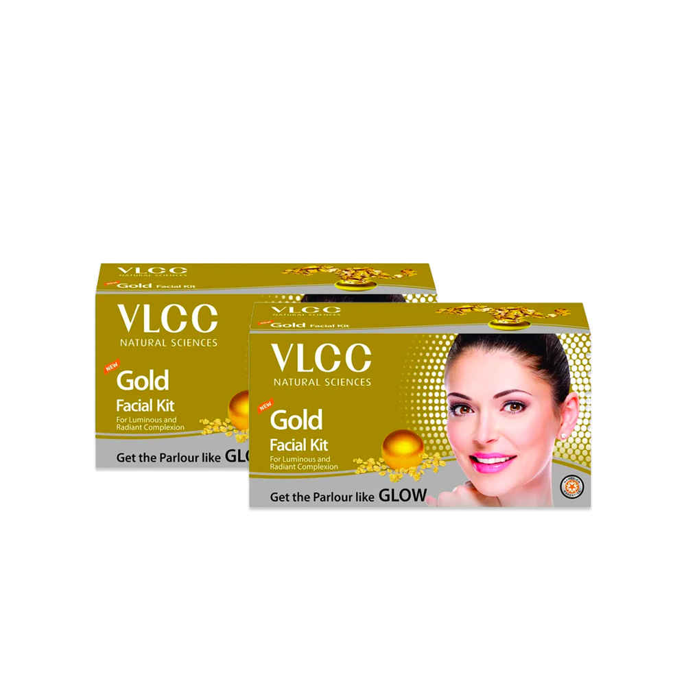 VLCC Gold Facial Kit (60 g) - Pack of 2