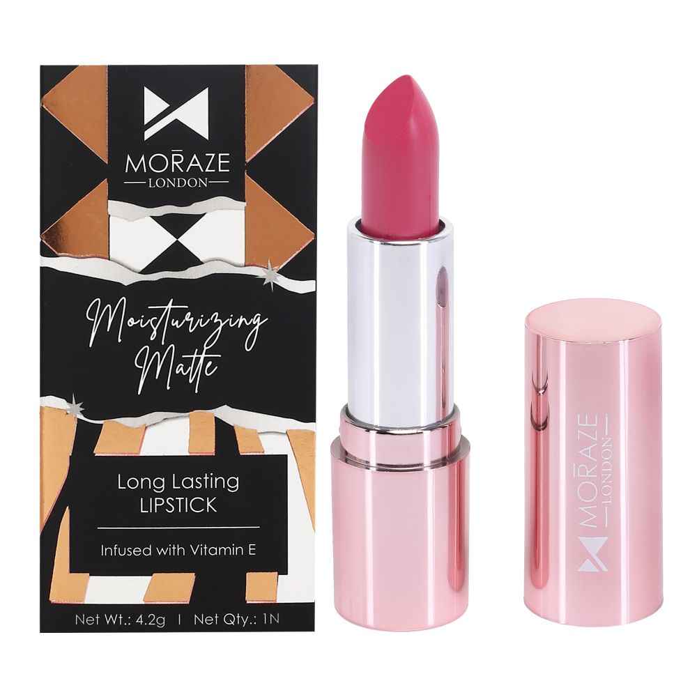 Moraze Moisturizing Matte Lipstick, Boss Girl Vibin'