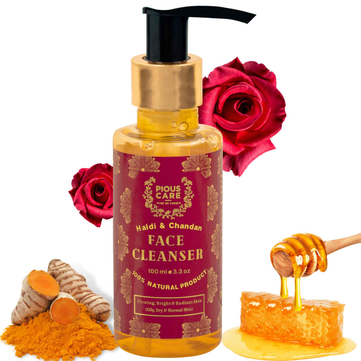 Pious Care Haldi and Chandan Face Cleanser