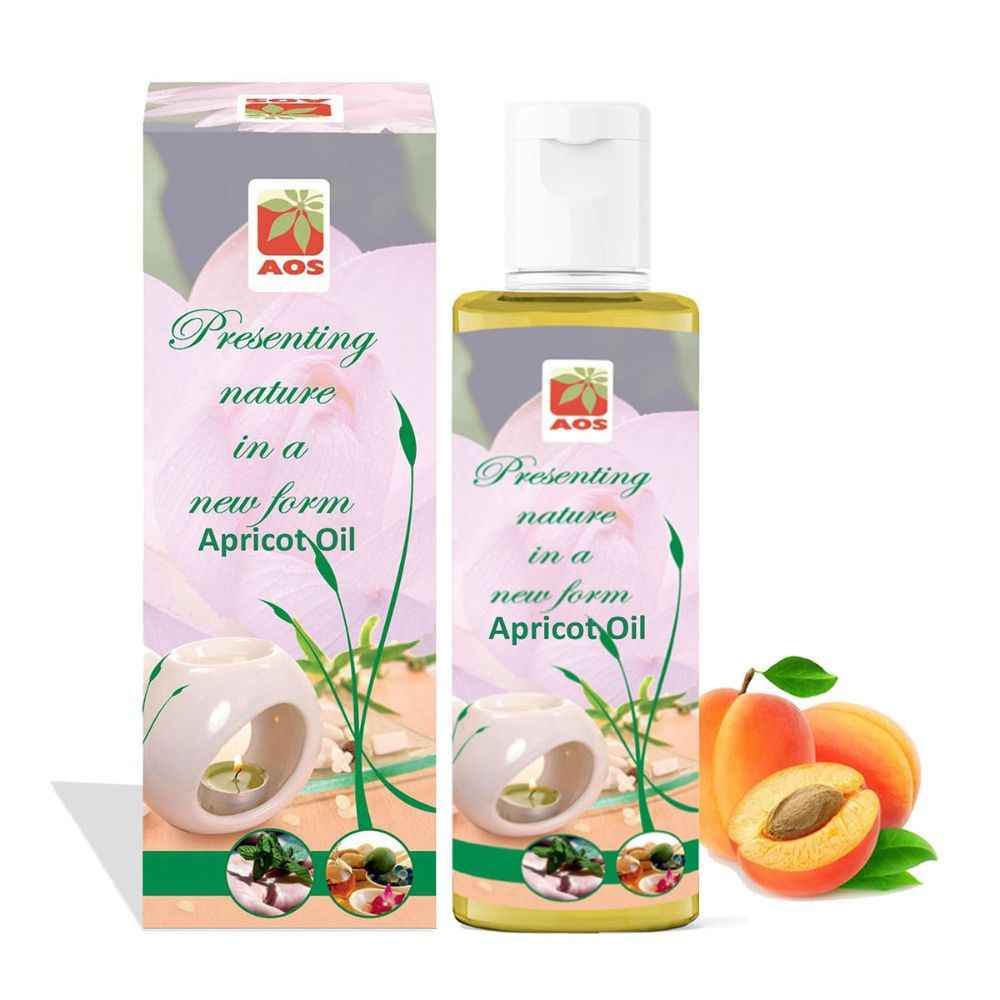 AOS Products 100% Pure Apricot Oil - 60 ml