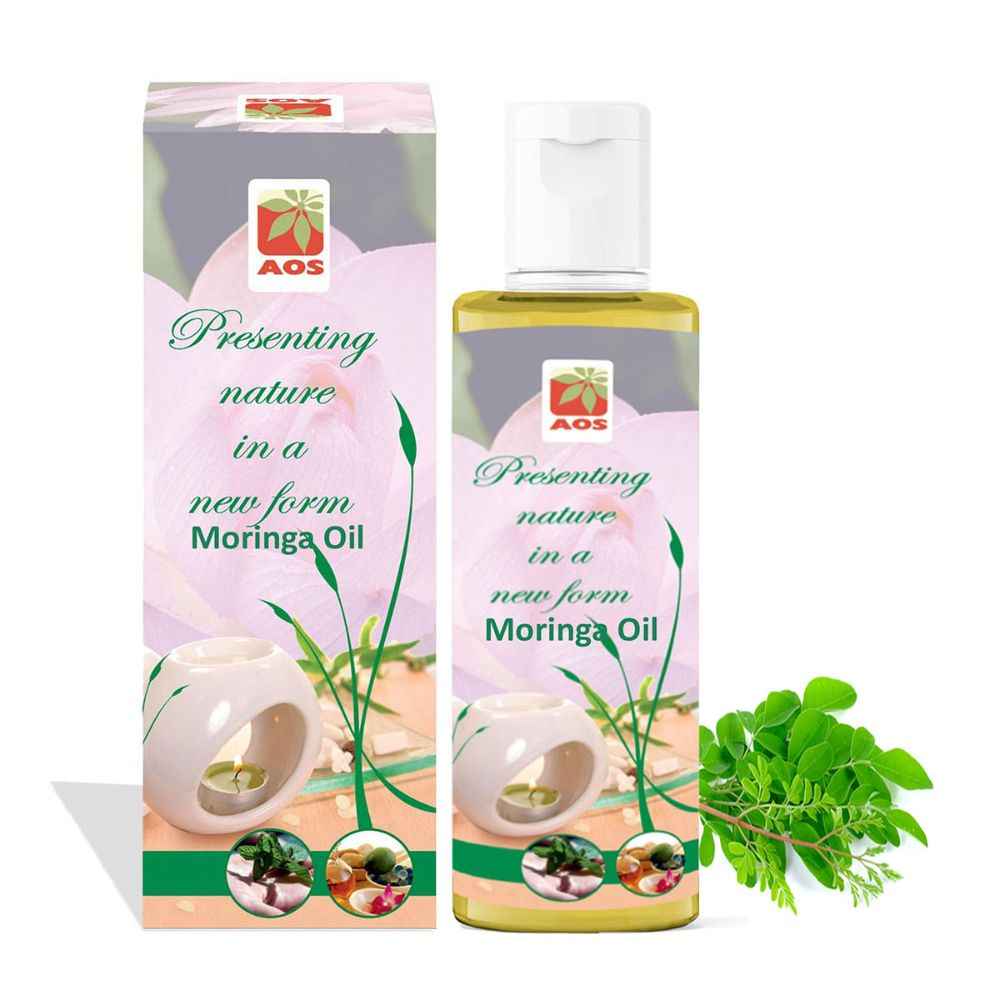 AOS Products 100% Pure Moringa Oil - 60 ml