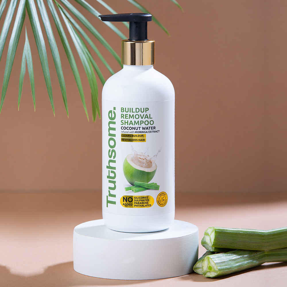 Truthsome Buildup Removal Shampoo with Coconut Water & Moringa Extract ...
