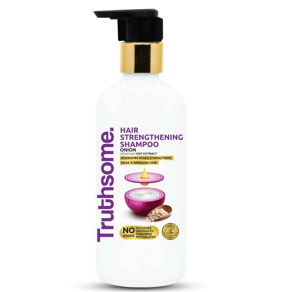 Truthsome Hair Strengthening Shampoo with Onion & Oat Extract, No ...