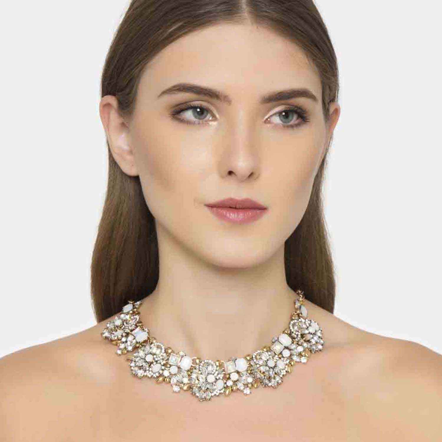 Ferosh Cherish Statement Choker Neckpiece
