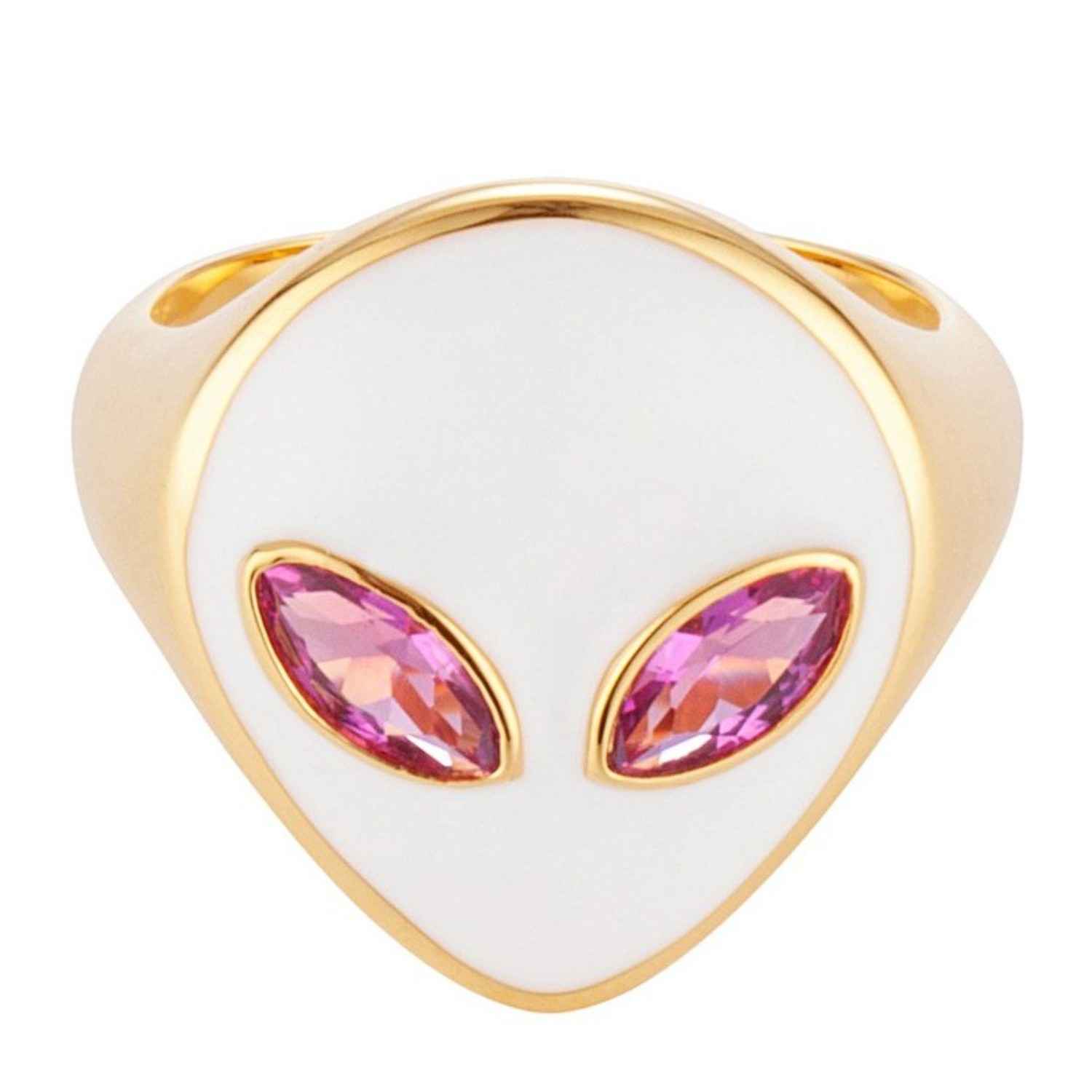 Alien Ring - White