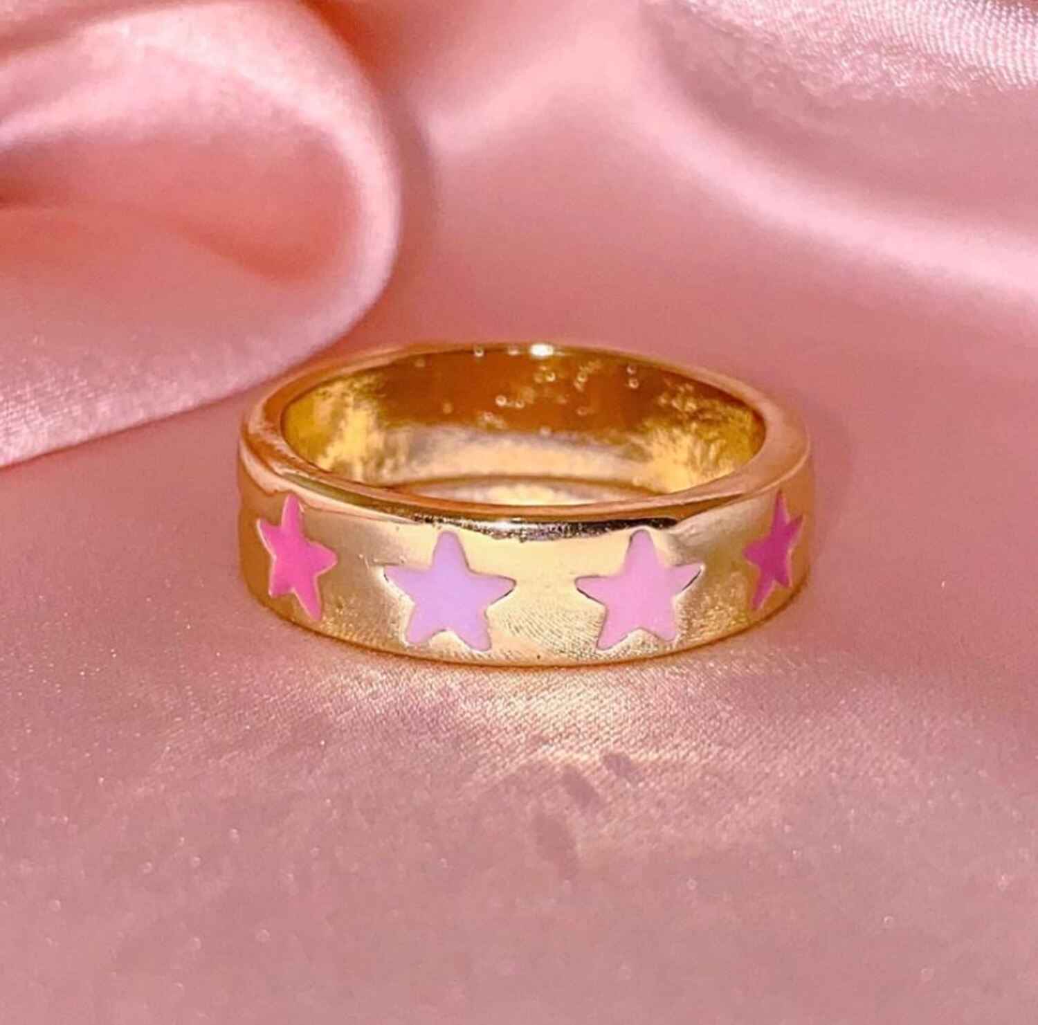 Star Band Ring - Multicolour