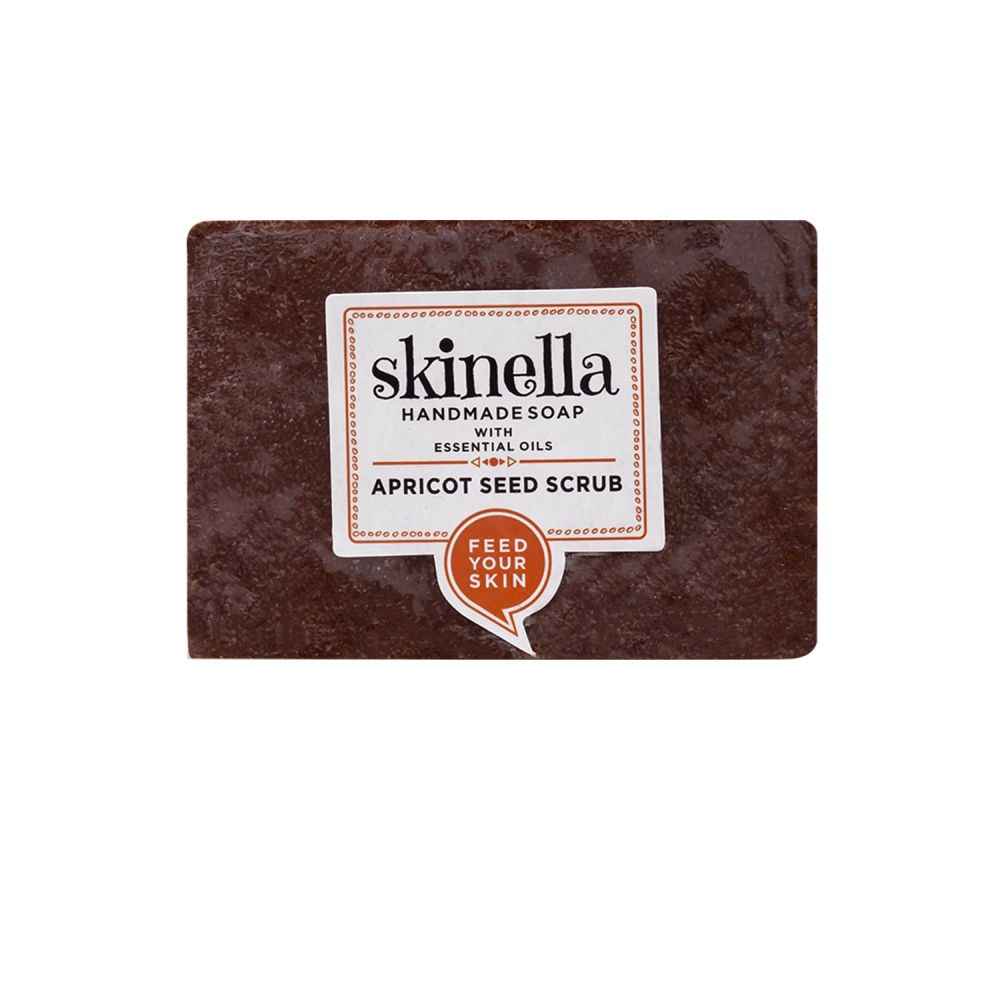 Skinella Aapricot Seed Scrub Soap 100g (Pack of 3)