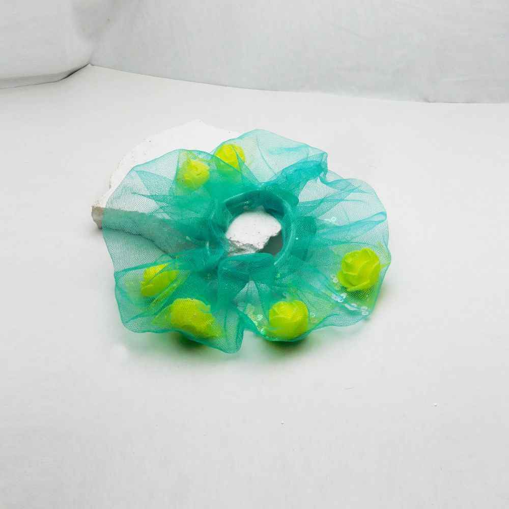 Soho Boho Studio LEMON GARDEN SCRUNCHIE