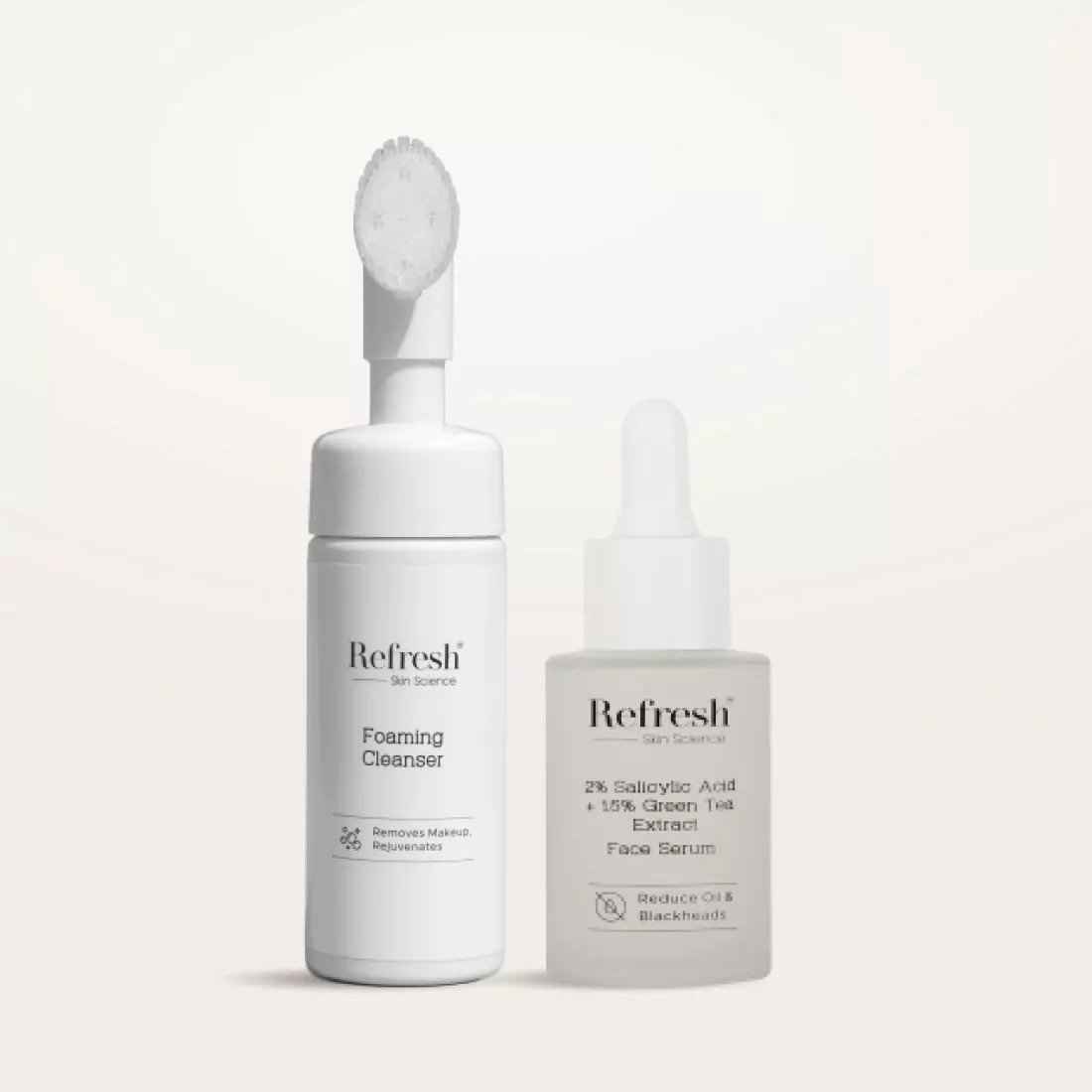 Refresh Skin Science Combo Pack - Foaming Cleanser and Salicylic Acid ...