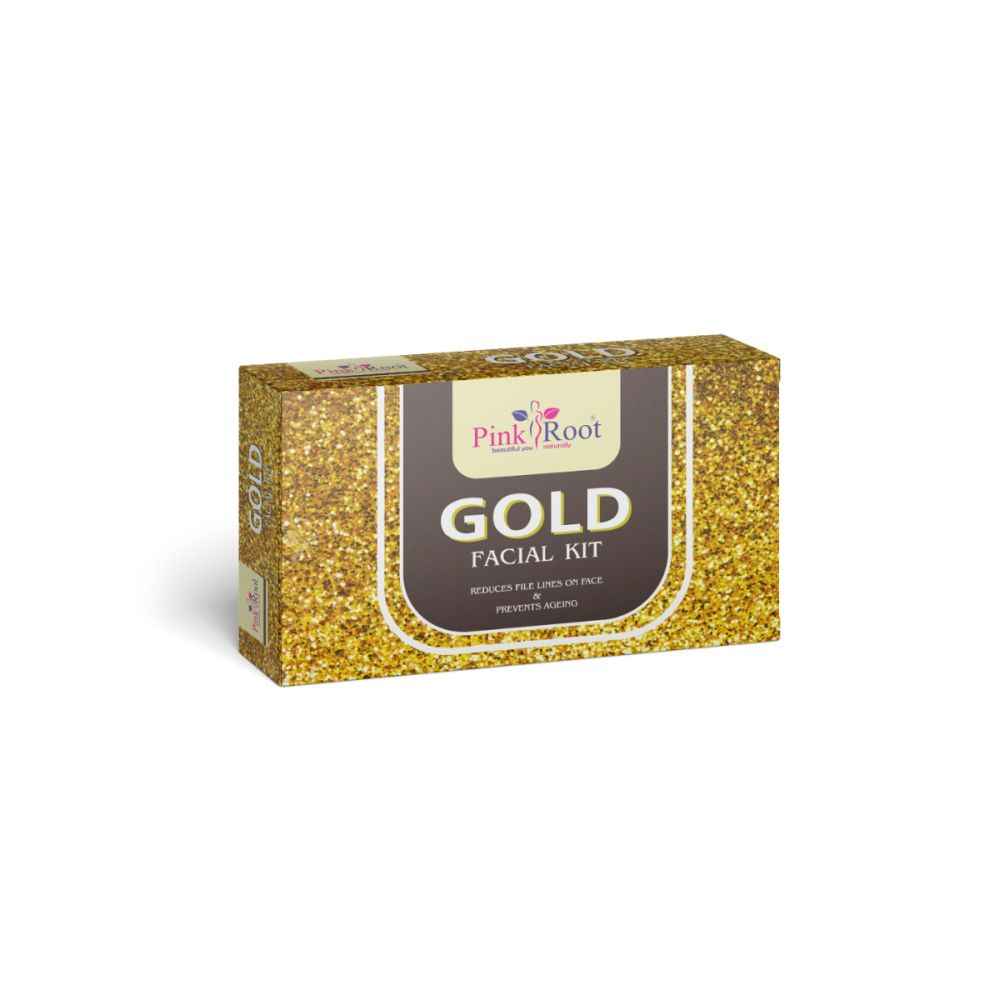 Pink Root Gold Facial Kit 80gm