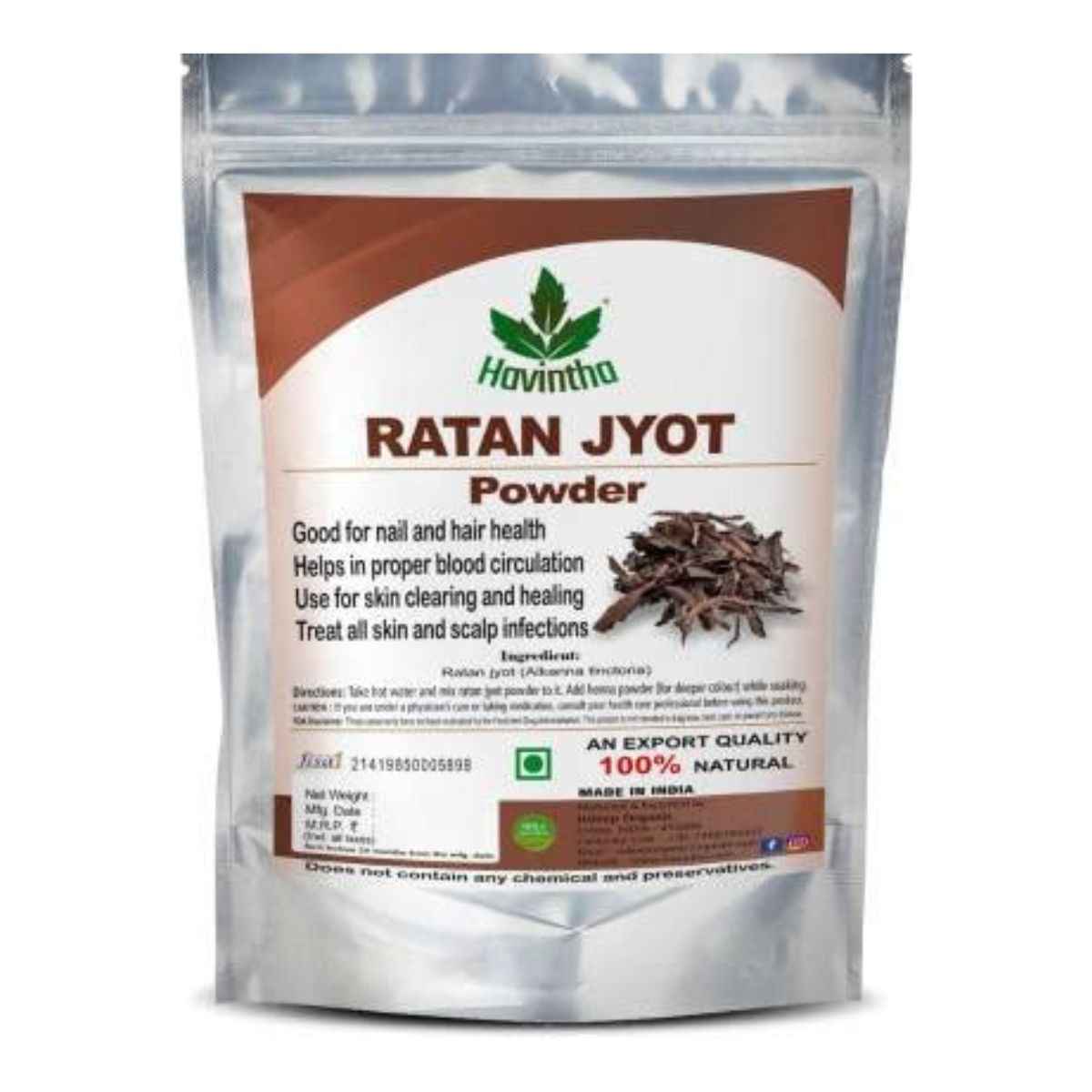 Ratanjot Powder (Root) (100 g)