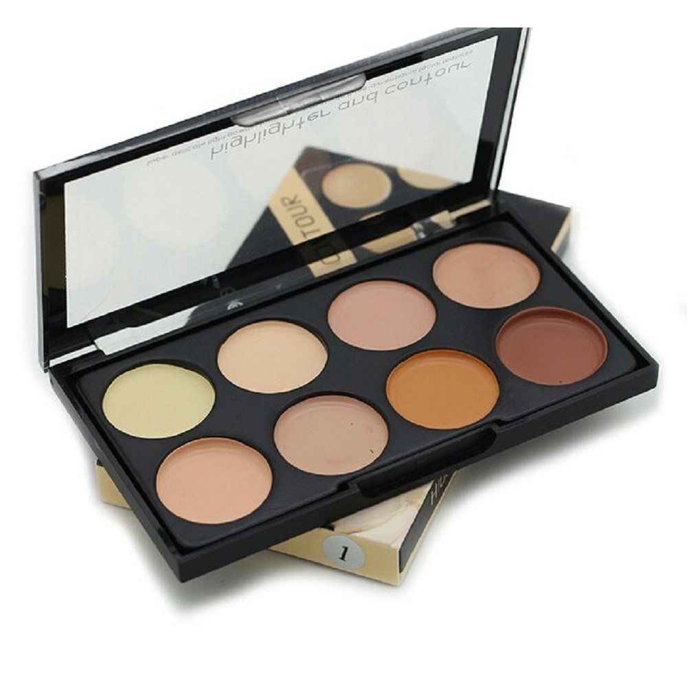 Favon FabSecret 8 Colors 3in1 Professional Kit(Brighten, Contour and ...