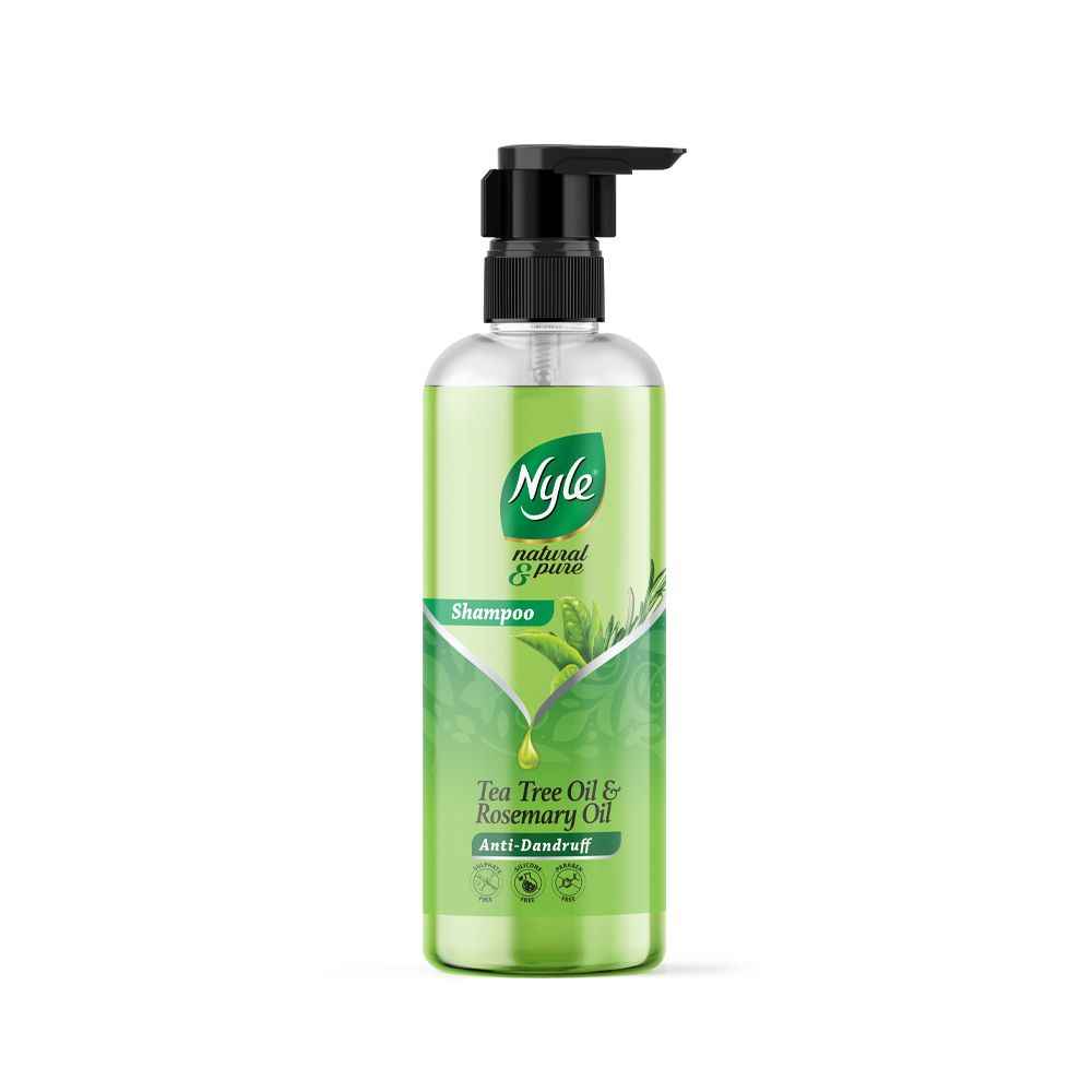 Nyle Natural & Pure Anti Dandruff Shampoo, With Goodness Of Tea Tree ...