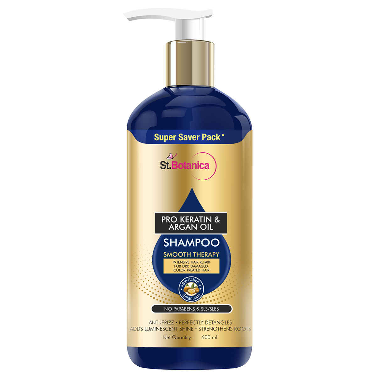 St.Botanica Pro Keratin & Argan Oil Smooth Therapy Shampoo (600 ml)