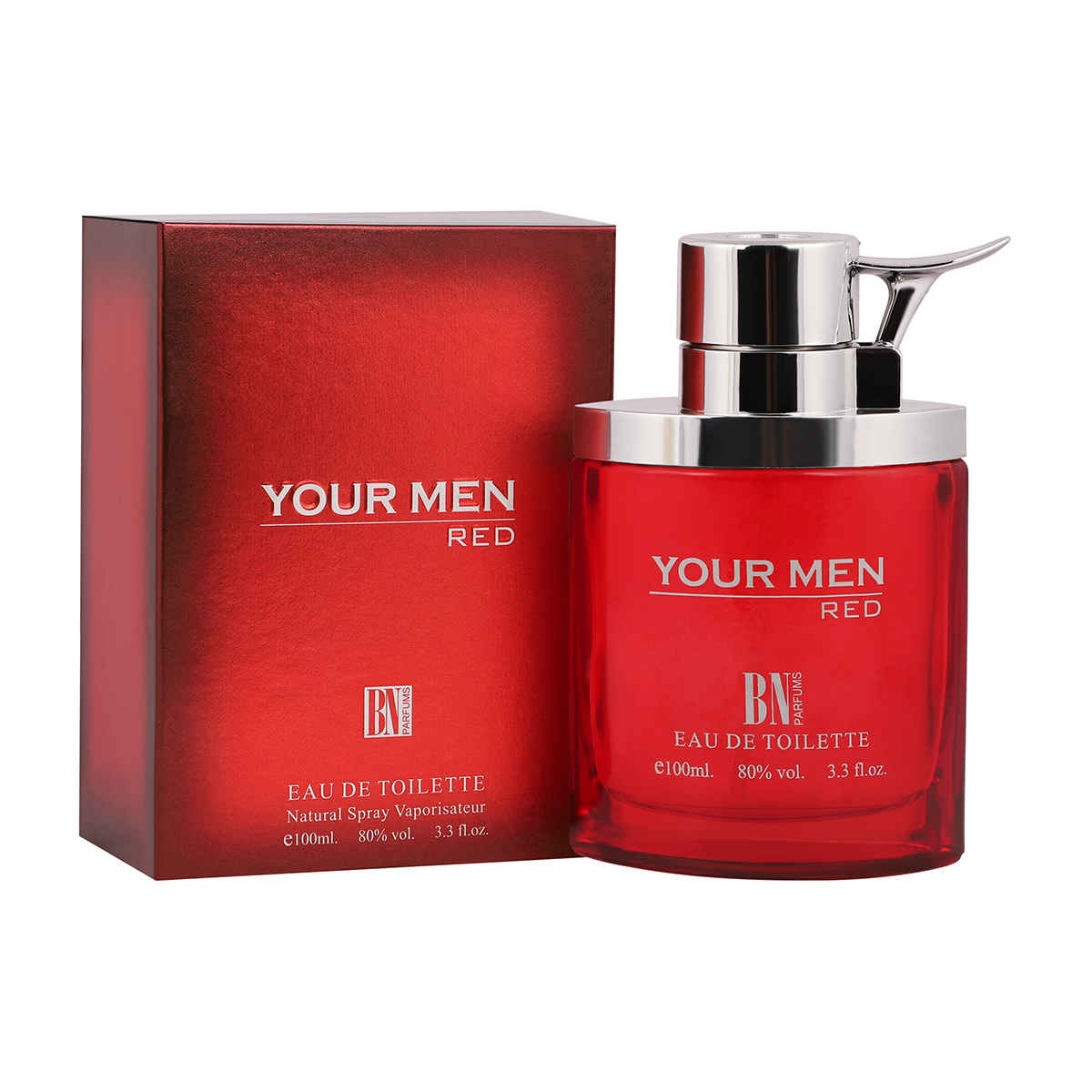 BN PARFUMS Your Men Red EDT Perfume for Men 100ml